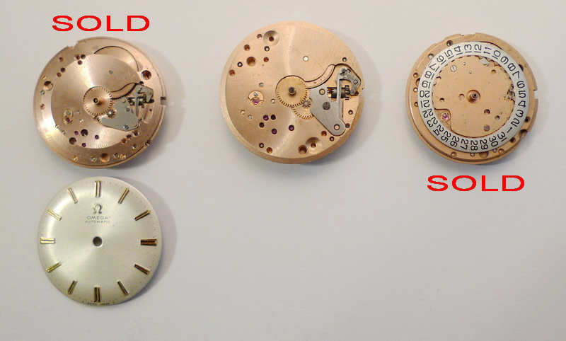 TimeZone : Sales Corner Archive » F/S - Vintage Omega movements and parts