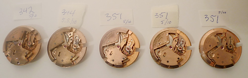 TimeZone : Sales Corner Archive » F/S - Vintage Omega movements and parts