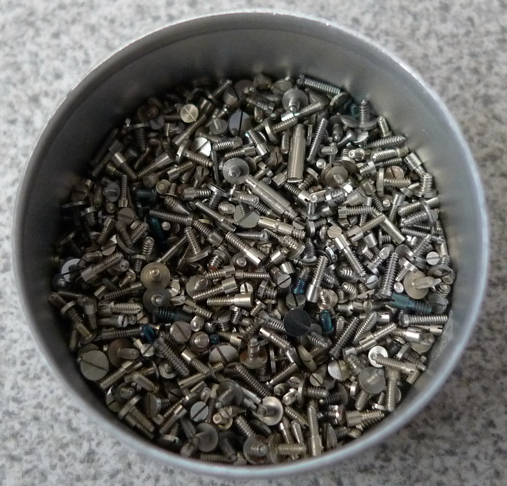 FS - Wristwatch screw assortments Sold | Omega Watch Forums