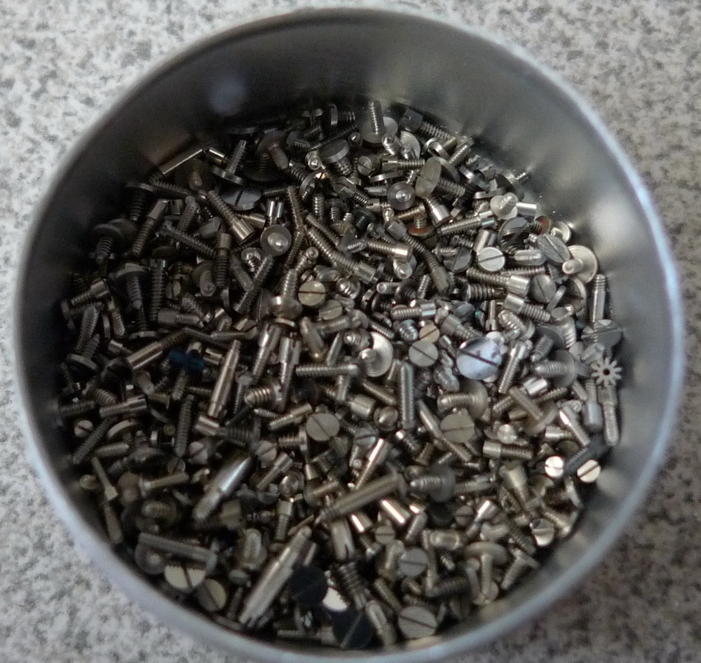 FS - Wristwatch screw assortments Sold | Omega Watch Forums